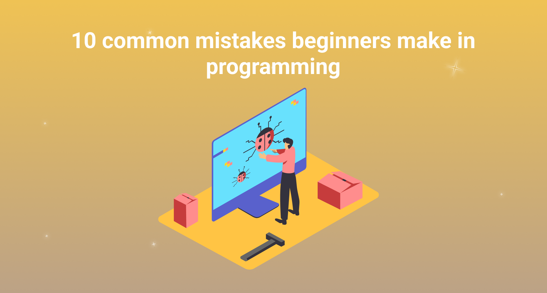 Blog | 10 common mistakes beginners make in programming | USAva.Team